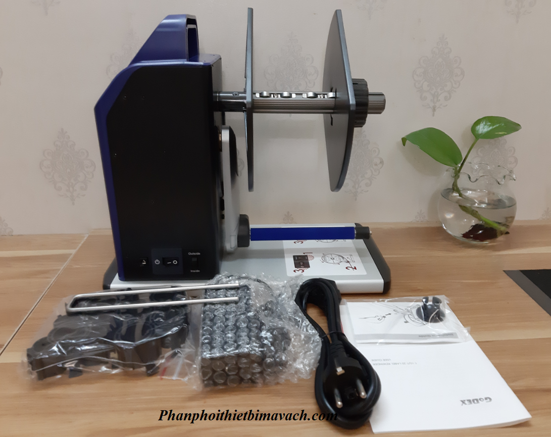 Máy cuốn decal tem nhãn tự động Godex T10 I Đại diện Godex ở Việt nam